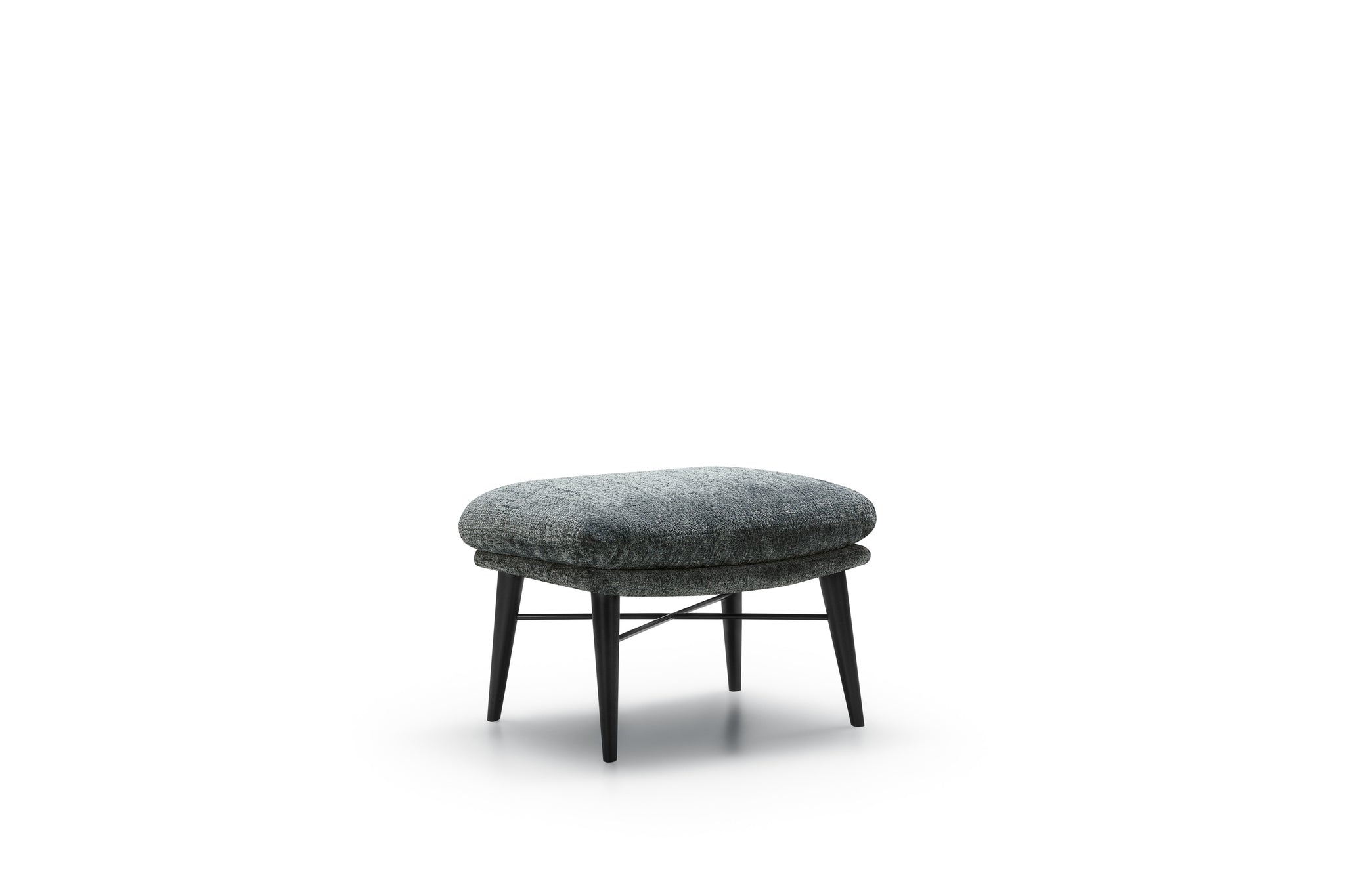 Mastrella Aida Footstool with Wooden Legs